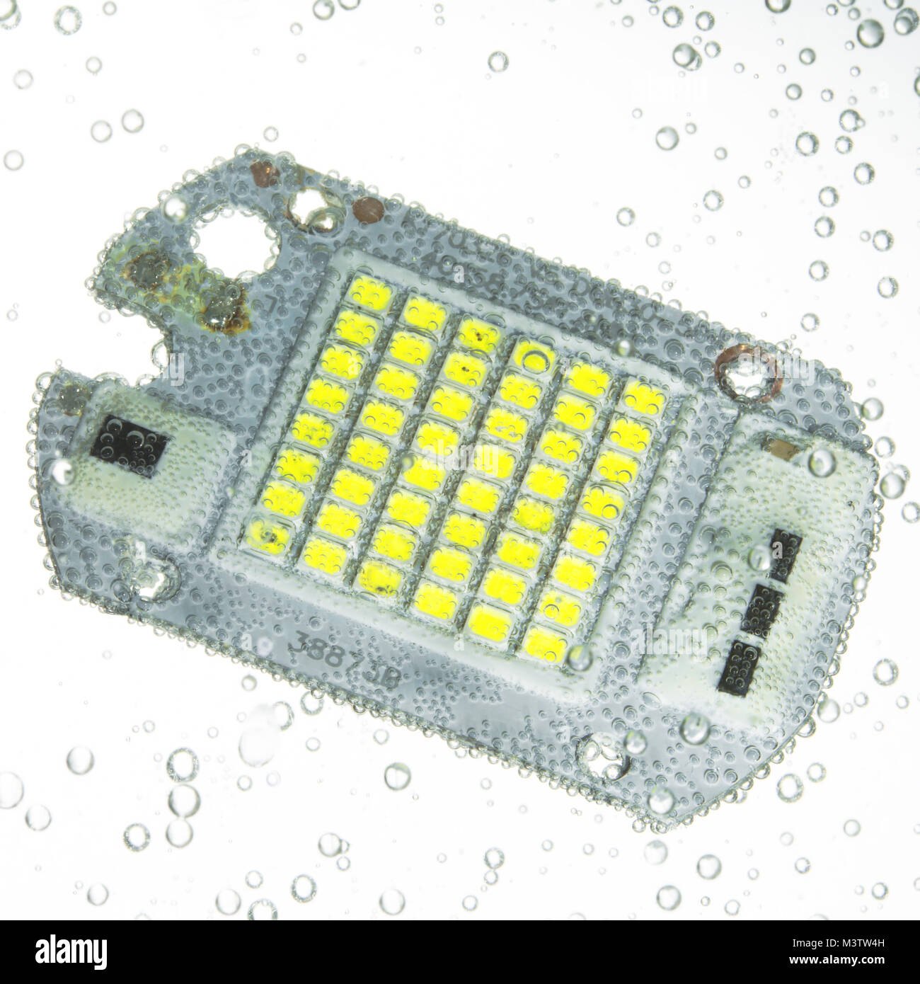powerful LED crystal in bulb Stock Photo - Alamy