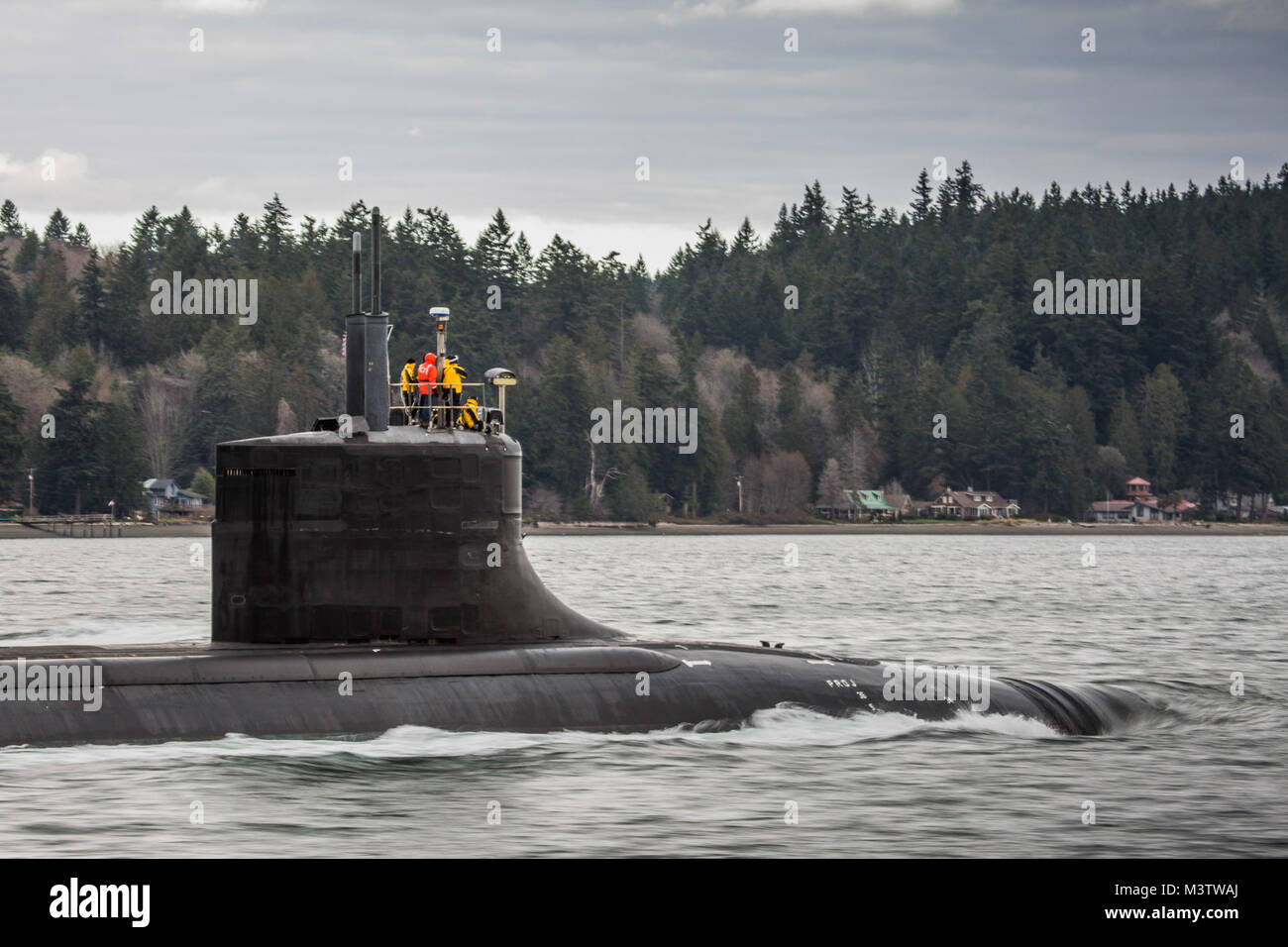 Seawolf class fast attack submarine uss connecticut ssn 22 hi-res stock photography and images ...