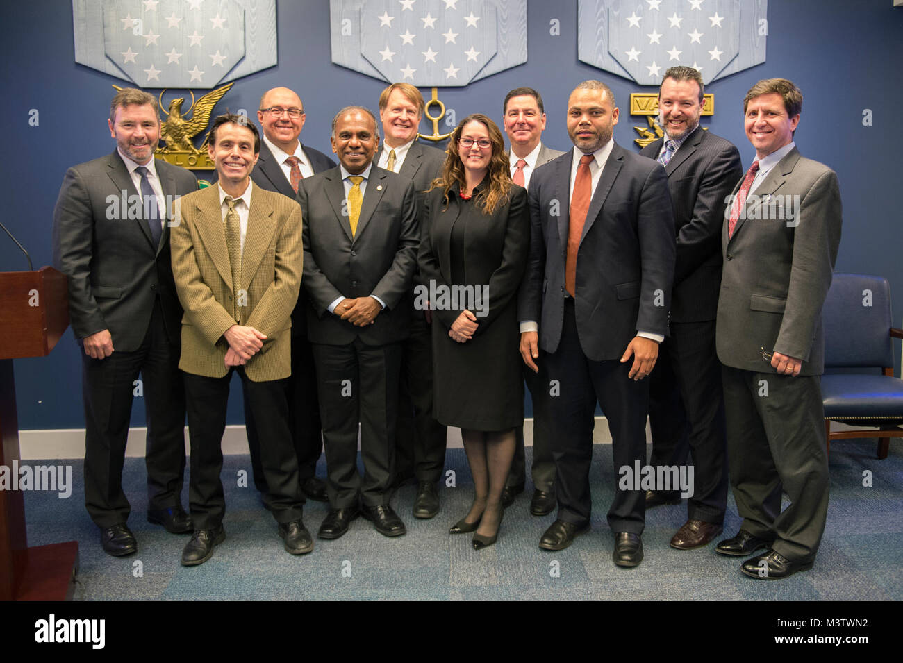 Group shot of the guest speakers following the, awarding of the 14th ...