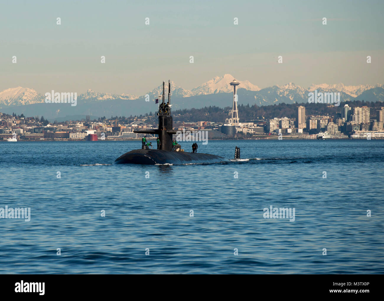 Ssn 717 los angeles class fast attack submarine uss olympia hi-res ...