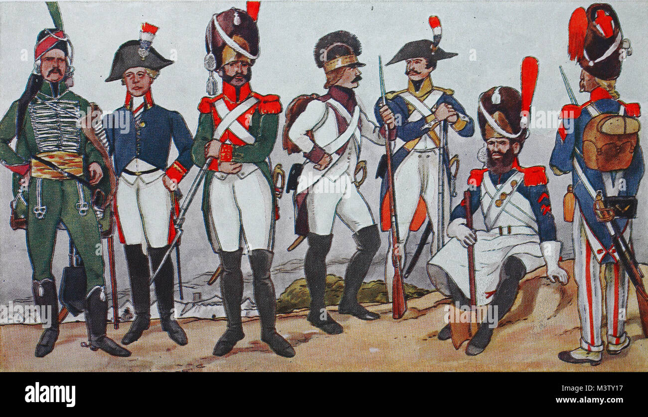 Line infantry hi-res stock photography and images - Alamy