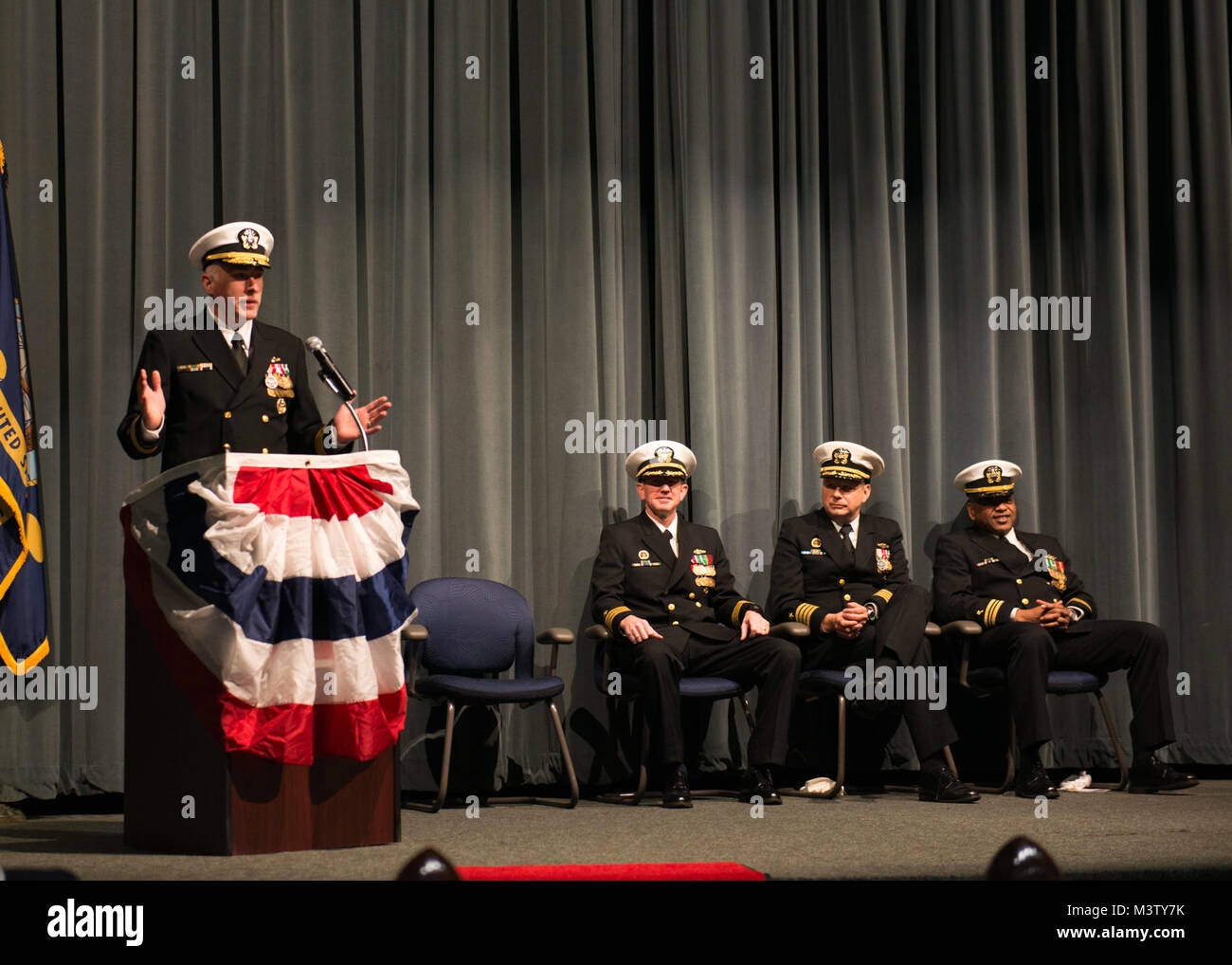 KEYPORT, Wash. (Feb. 27, 2017) Rear Adm. John Tammen, commander ...