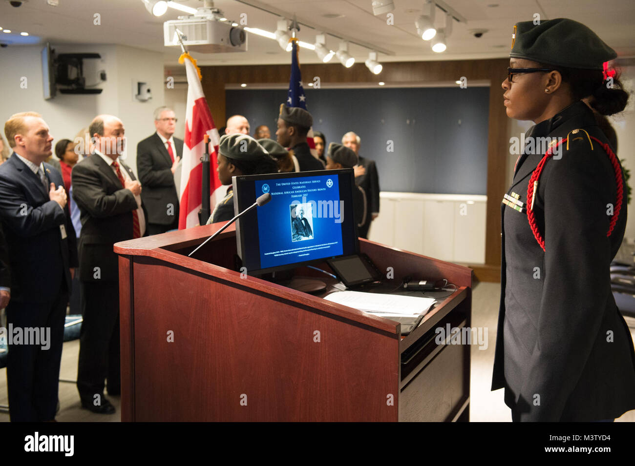 African American History Month Event-15 by U.S. Marshals Service Stock ...