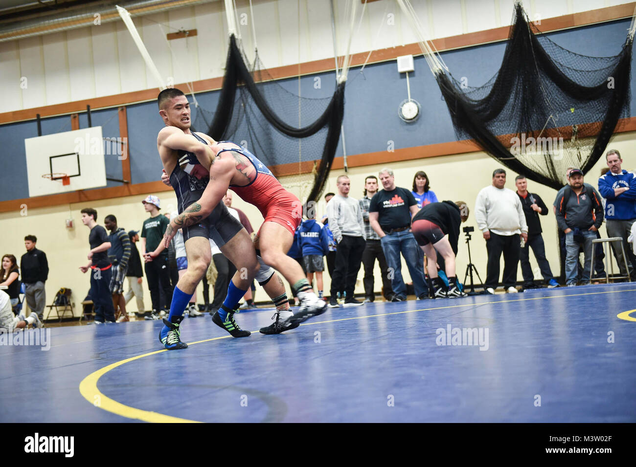 Folkstyle wrestling hi-res stock photography and images - Alamy