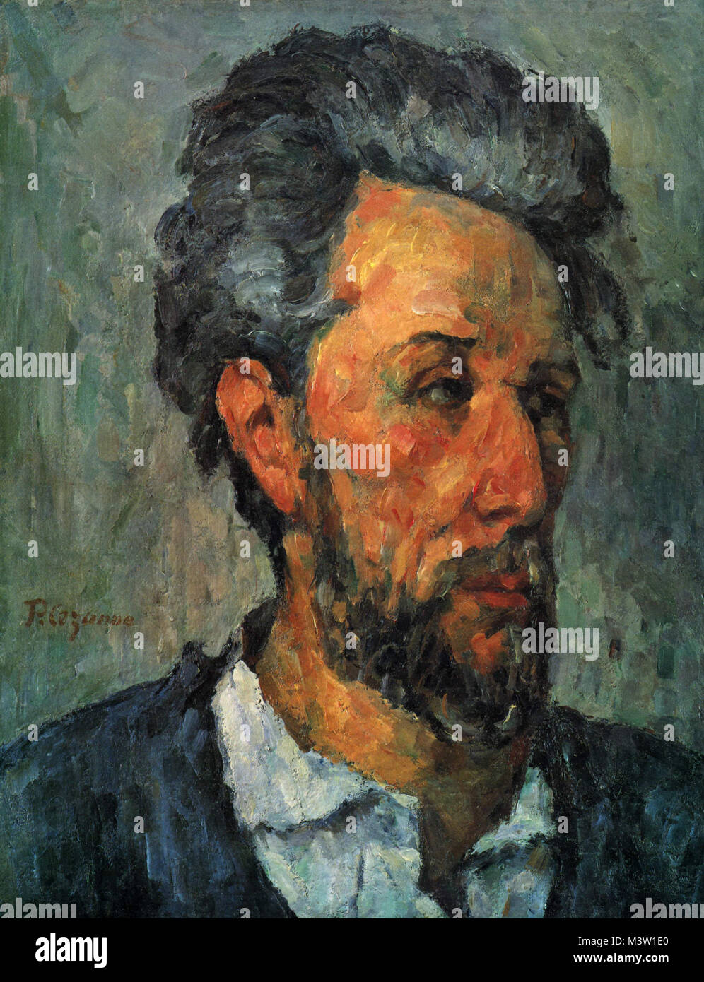 Paul Cézanne, Portrait of Victor Chocquet, 1876–1877 Stock Photo - Alamy