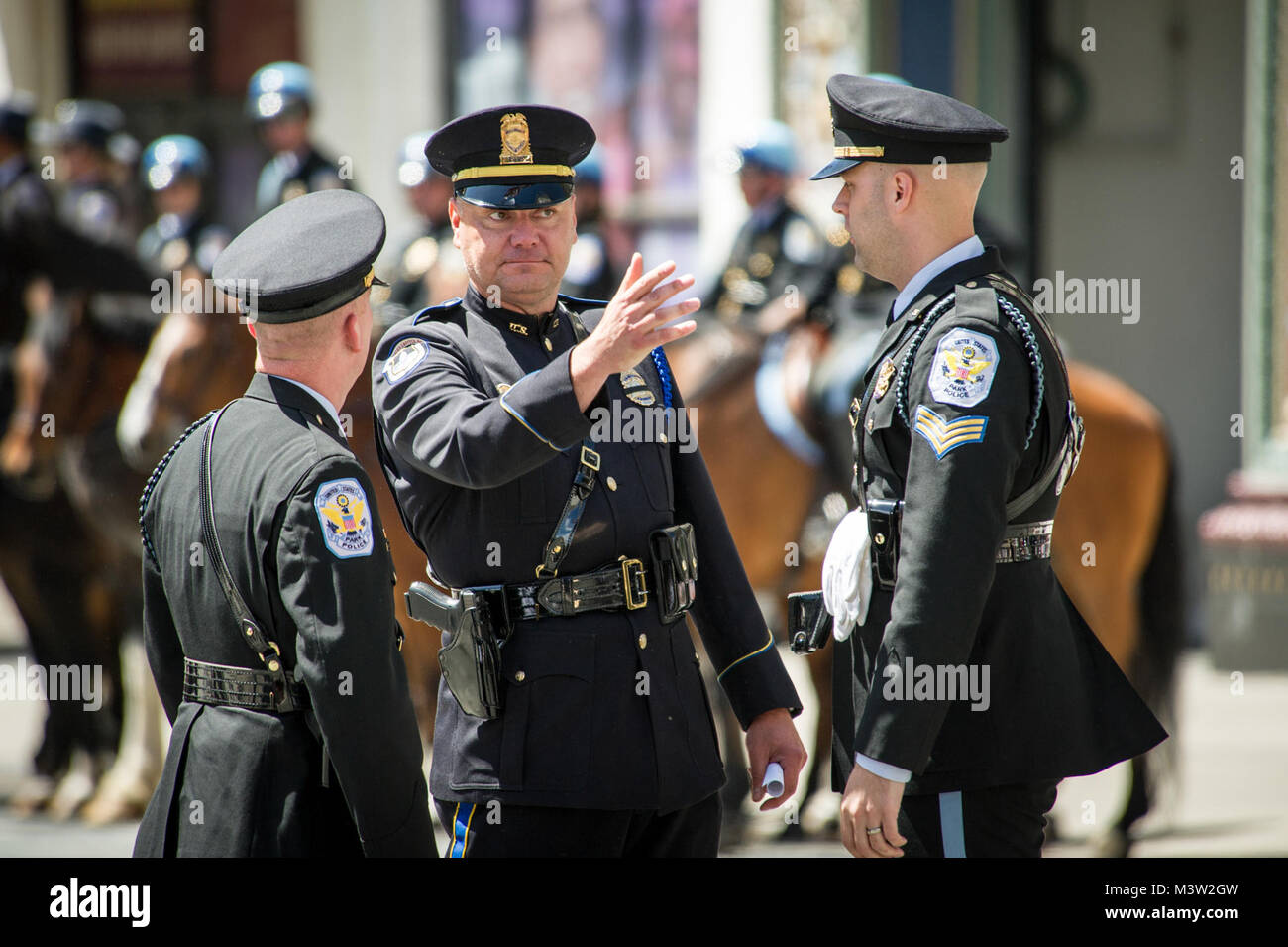 Washington D.C. May 2, 2017. First responders gather at Saint Patrick ...