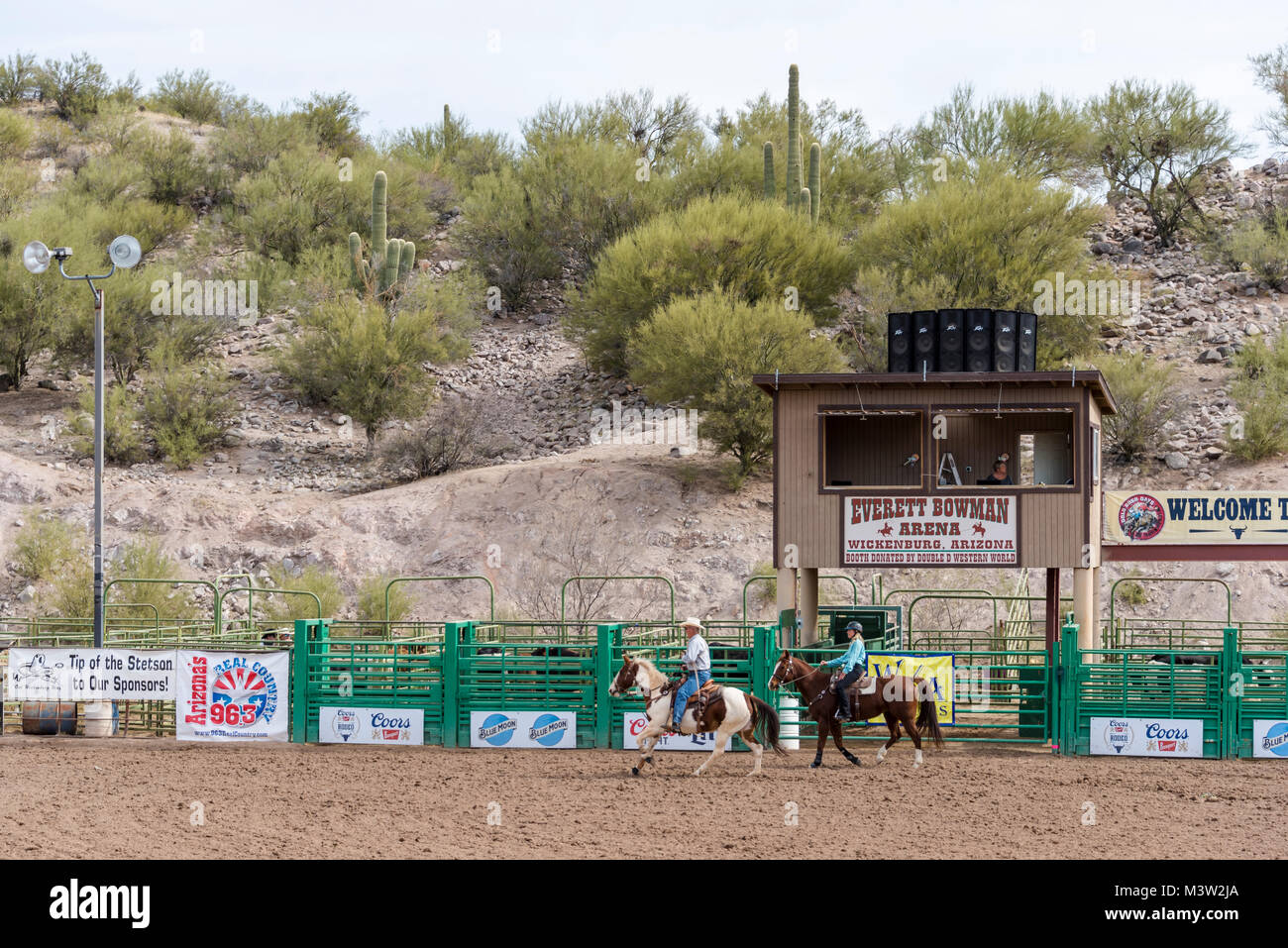 Gold Rush days in Wickenburg, AZ, with Rodeo at Everett Bowman Area in ...