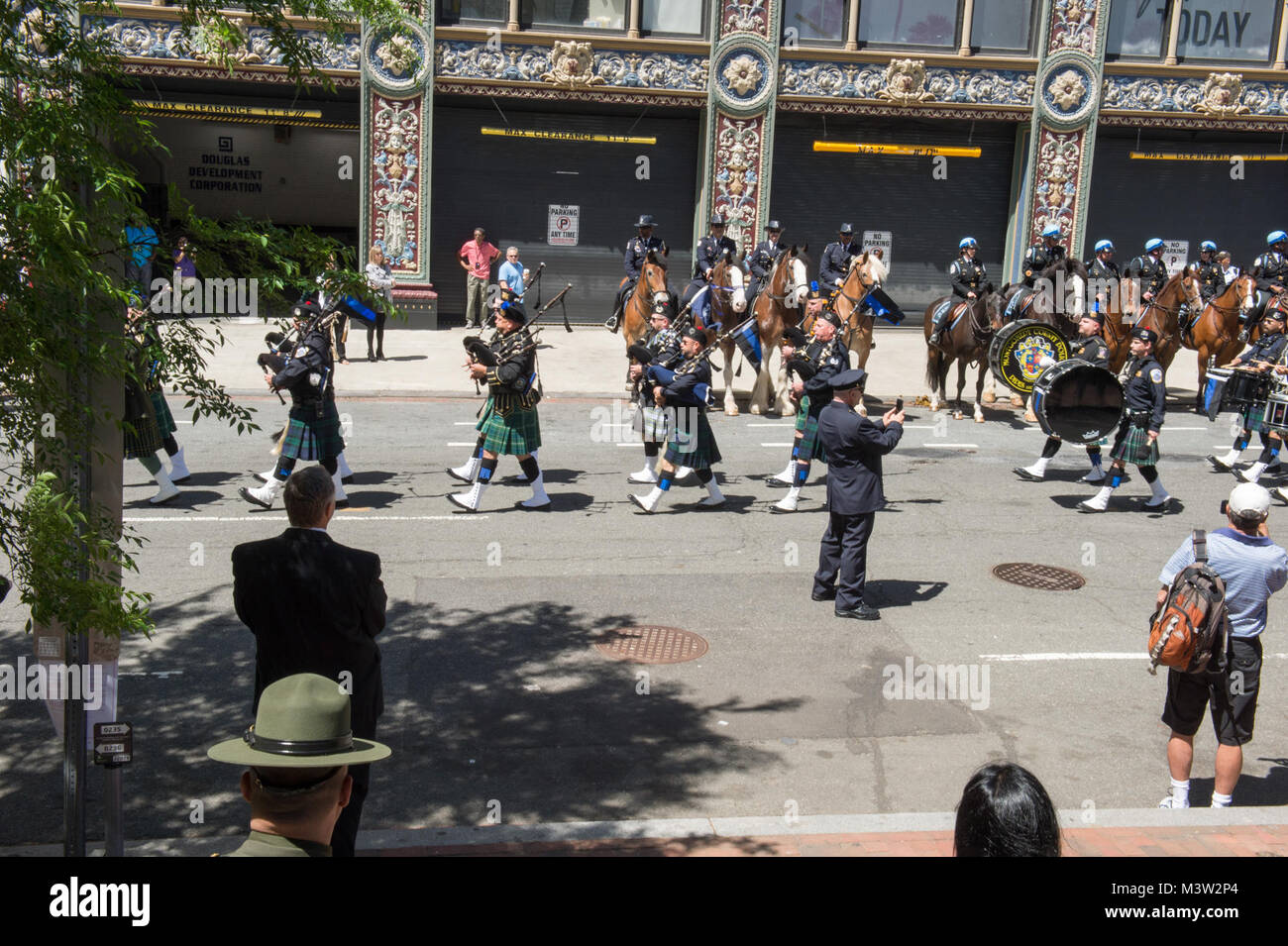 Washington D.C. May 2, 2017. First responders gather at Saint Patrick ...