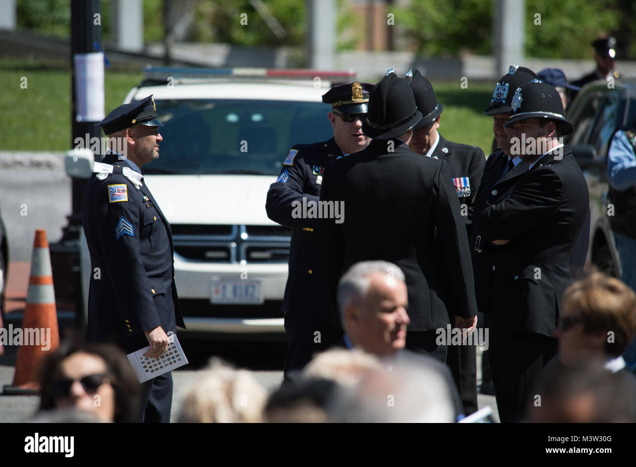 Annual washington area police memorial service hi-res stock photography ...
