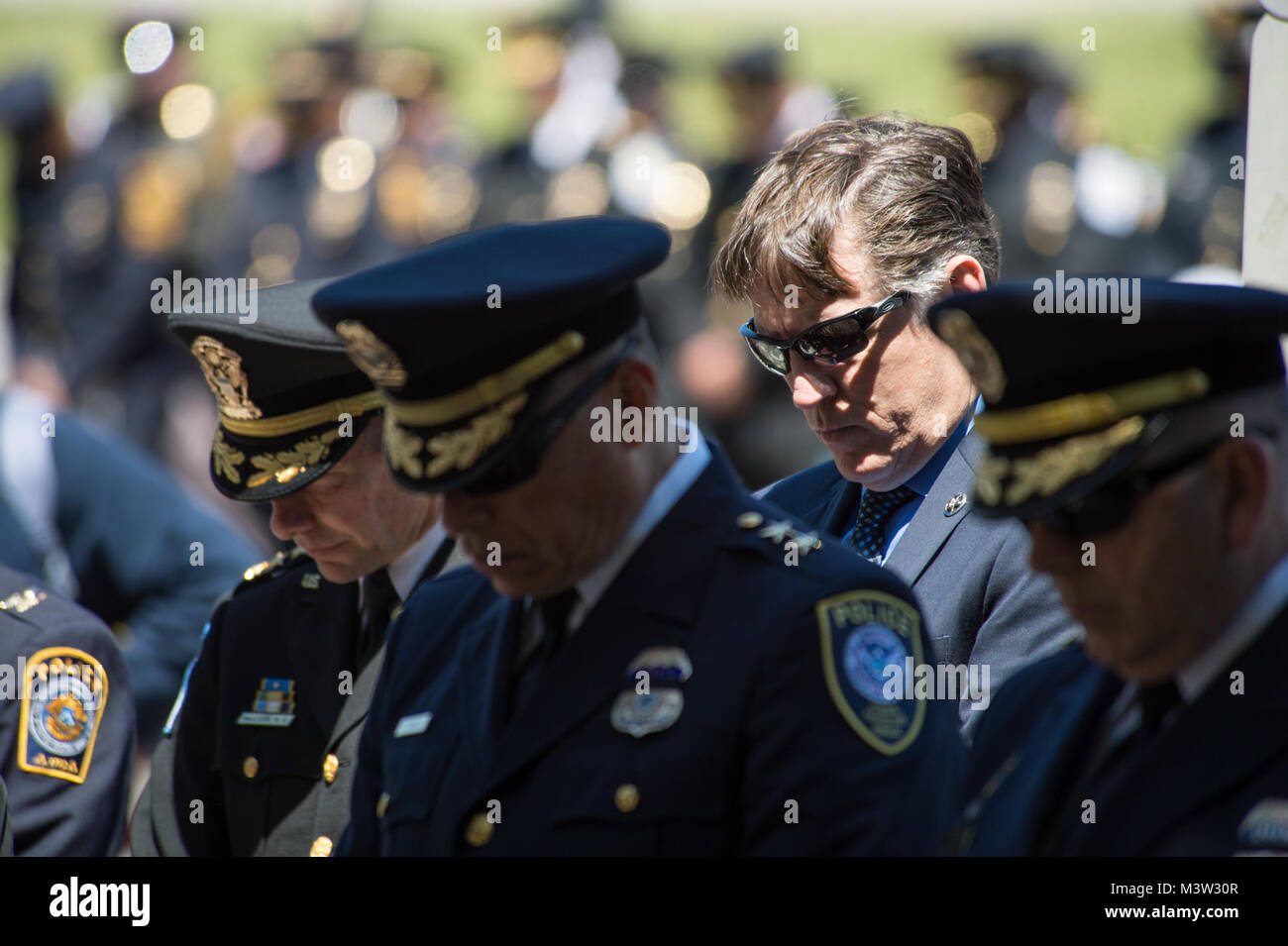 Annual washington area police memorial service hi-res stock photography ...