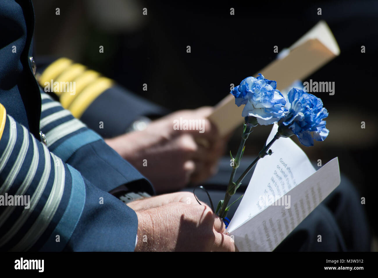 Annual washington area police memorial service hi-res stock photography ...