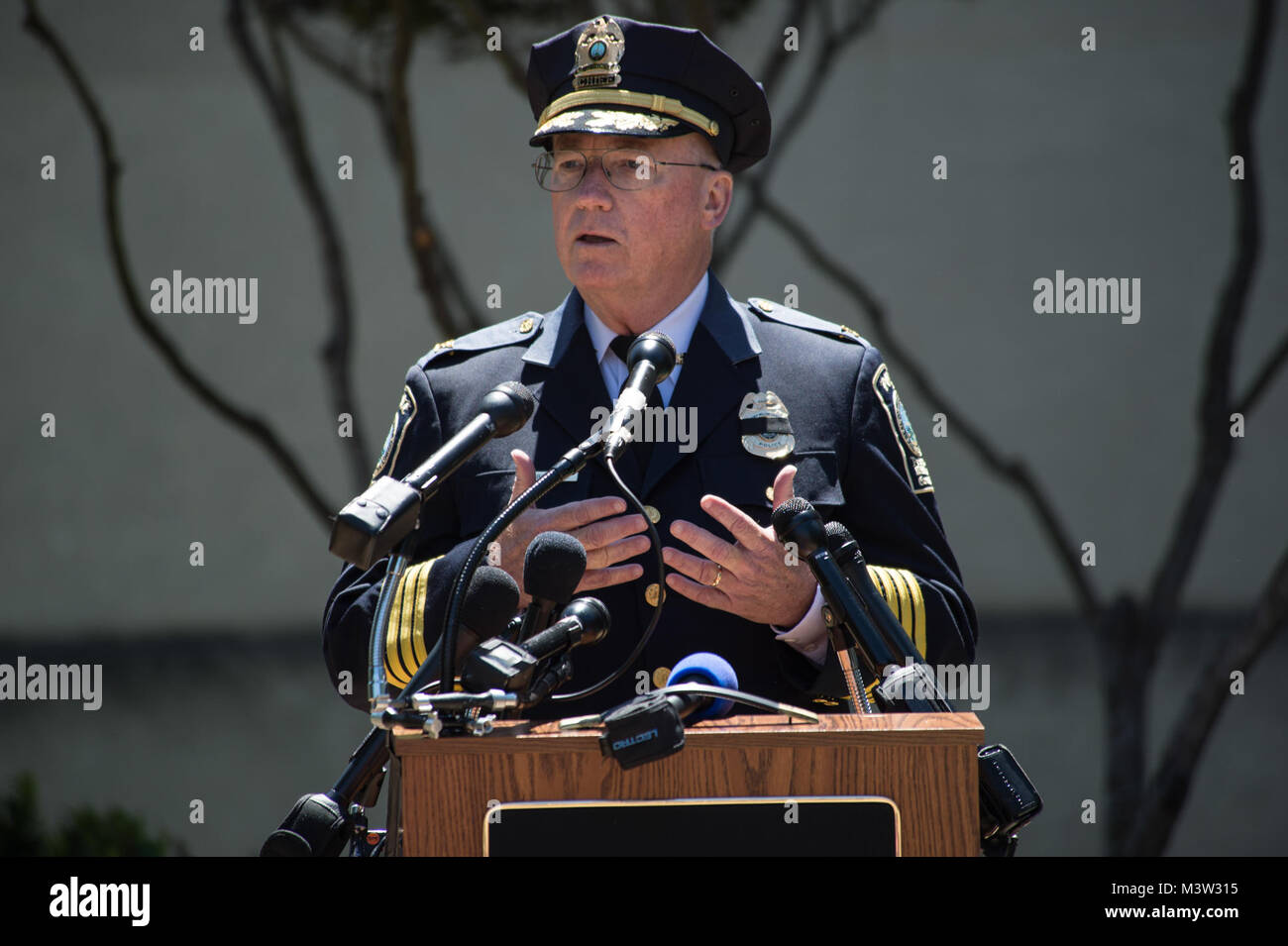 Annual washington area police memorial service hi-res stock photography ...