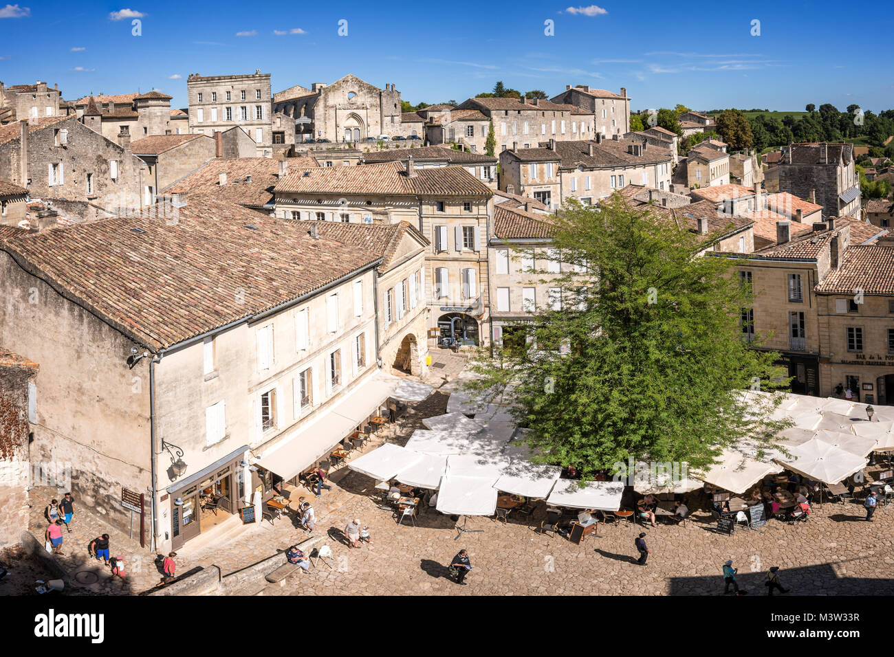 Village of Saint Emilion, Bordeaux, France Stock Photo - Alamy