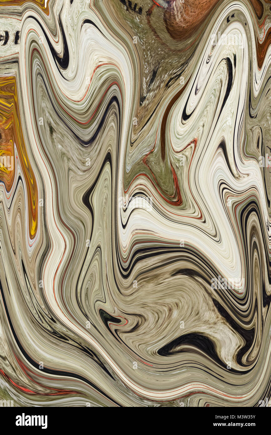 Juicy color mix painting with marbling. Marble texture. Paint splash ...