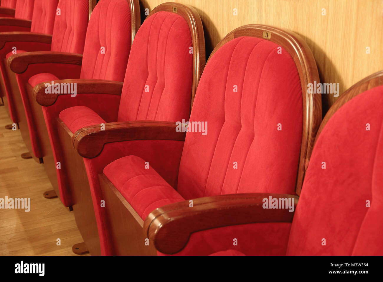 Red curtain background stage and chairs hi-res stock photography and ...