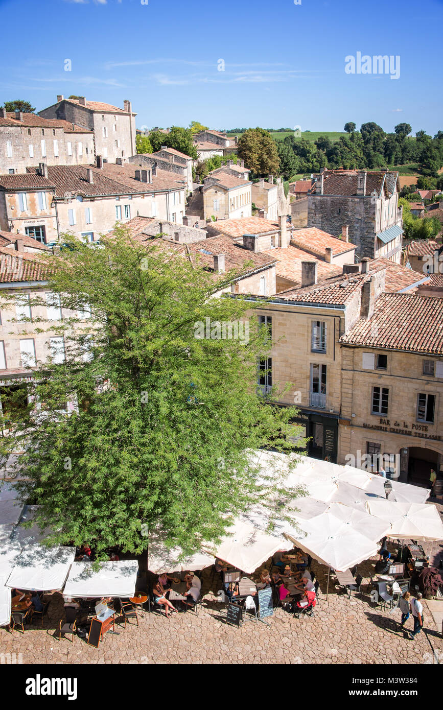 Village of Saint Emilion, Bordeaux, France Stock Photo - Alamy