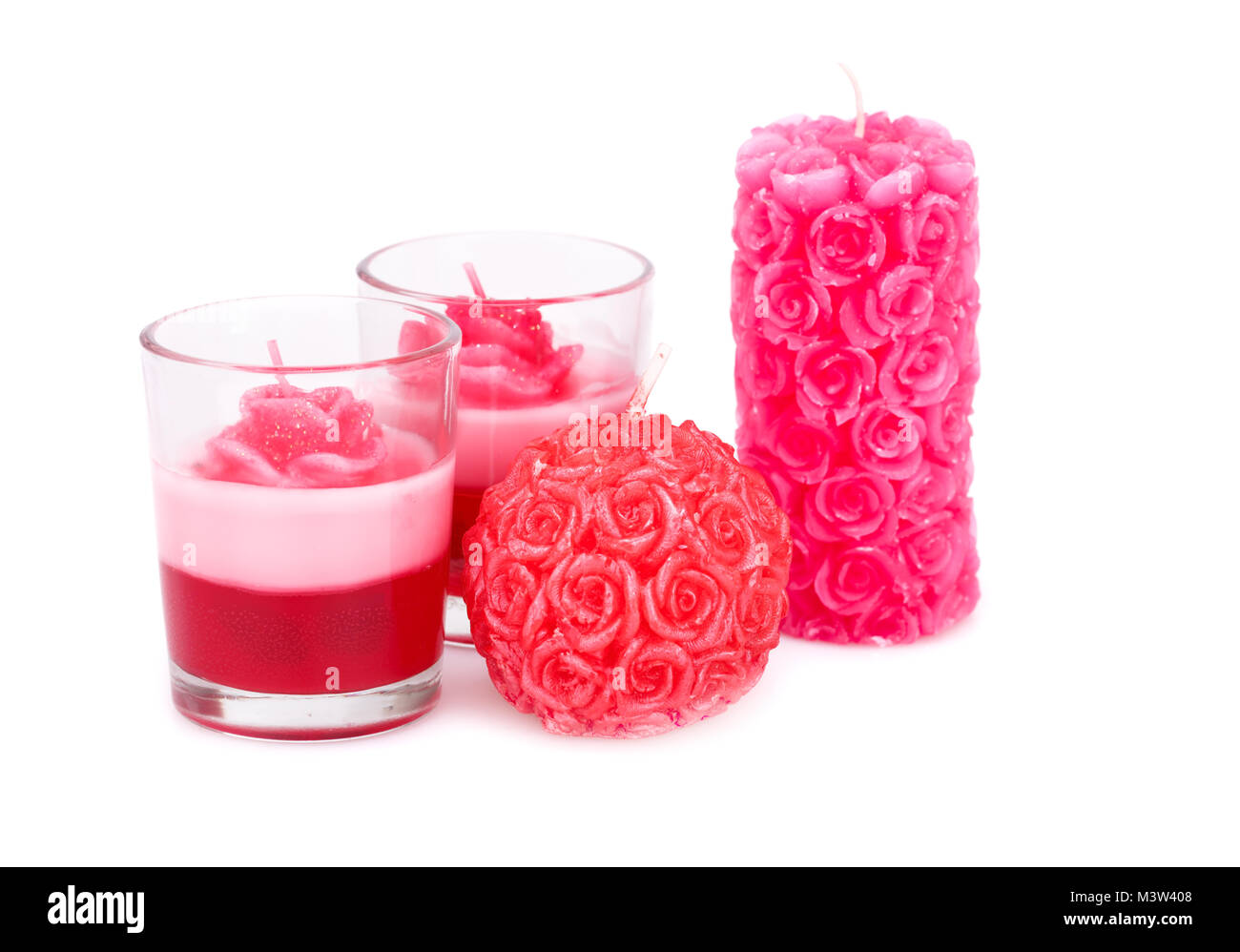 Four candles Cut Out Stock Images & Pictures - Alamy
