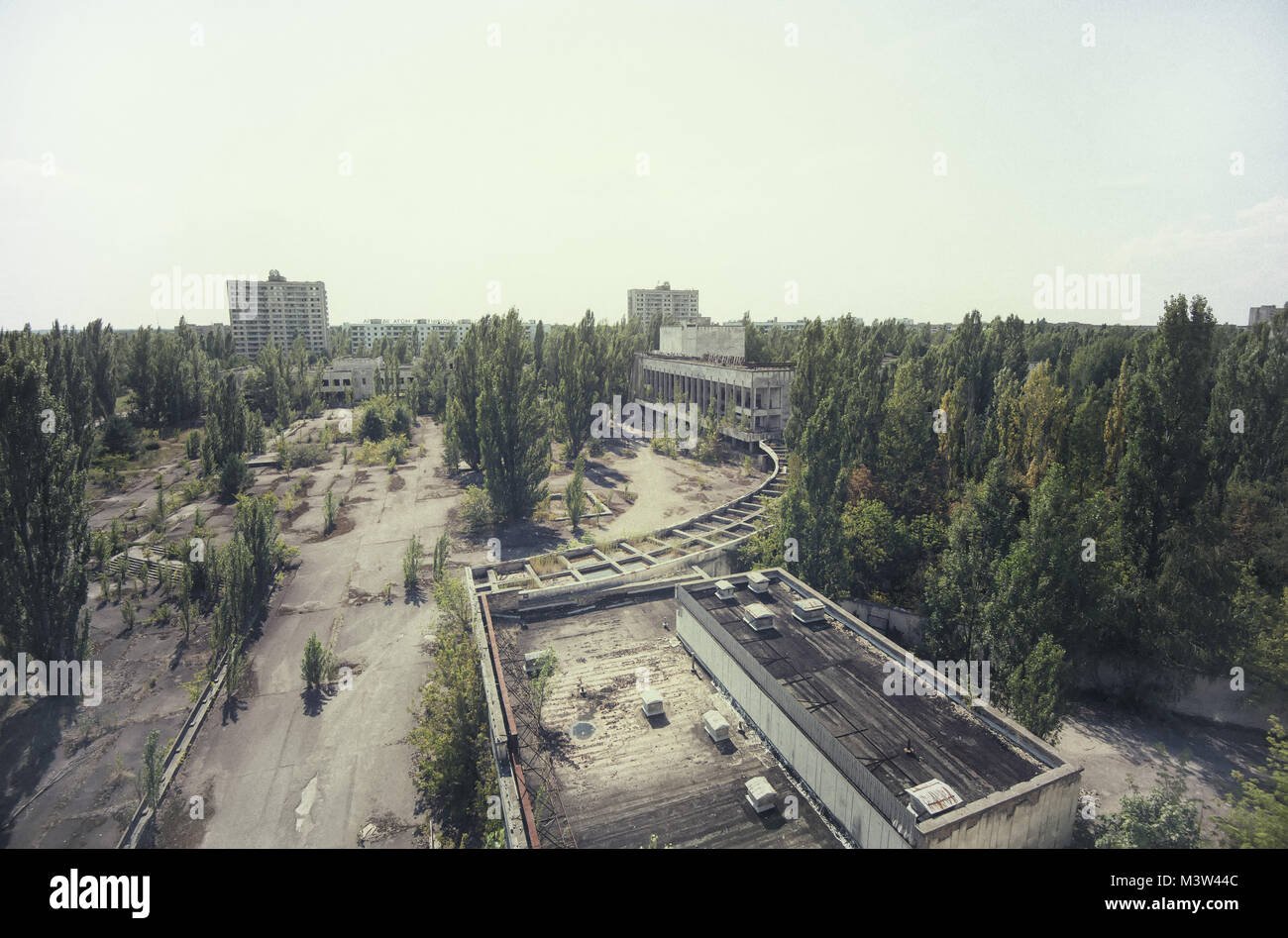 Aerial view pripyat abandoned hi-res stock photography and images - Alamy