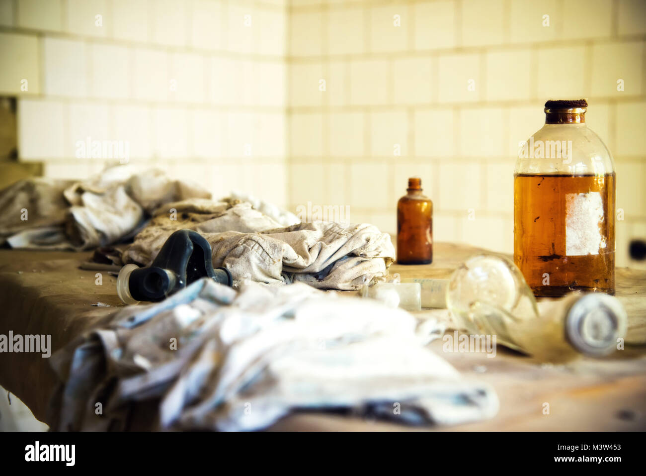 Chernobyl Pripyat Hospital taken in 2015 Stock Photo - Alamy