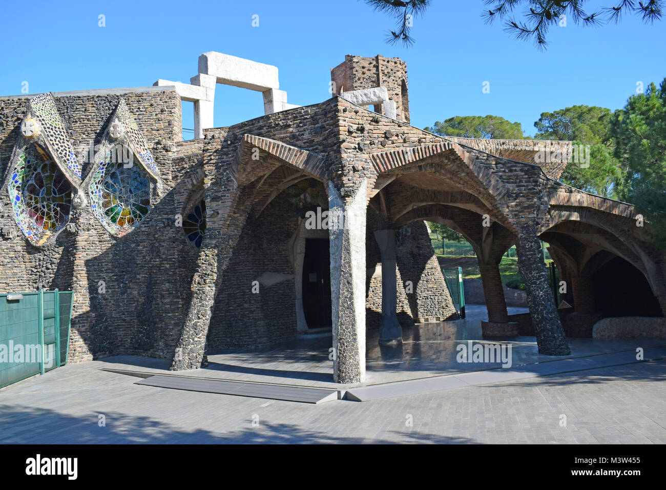 Colonia güell crypt hi-res stock photography and images - Alamy