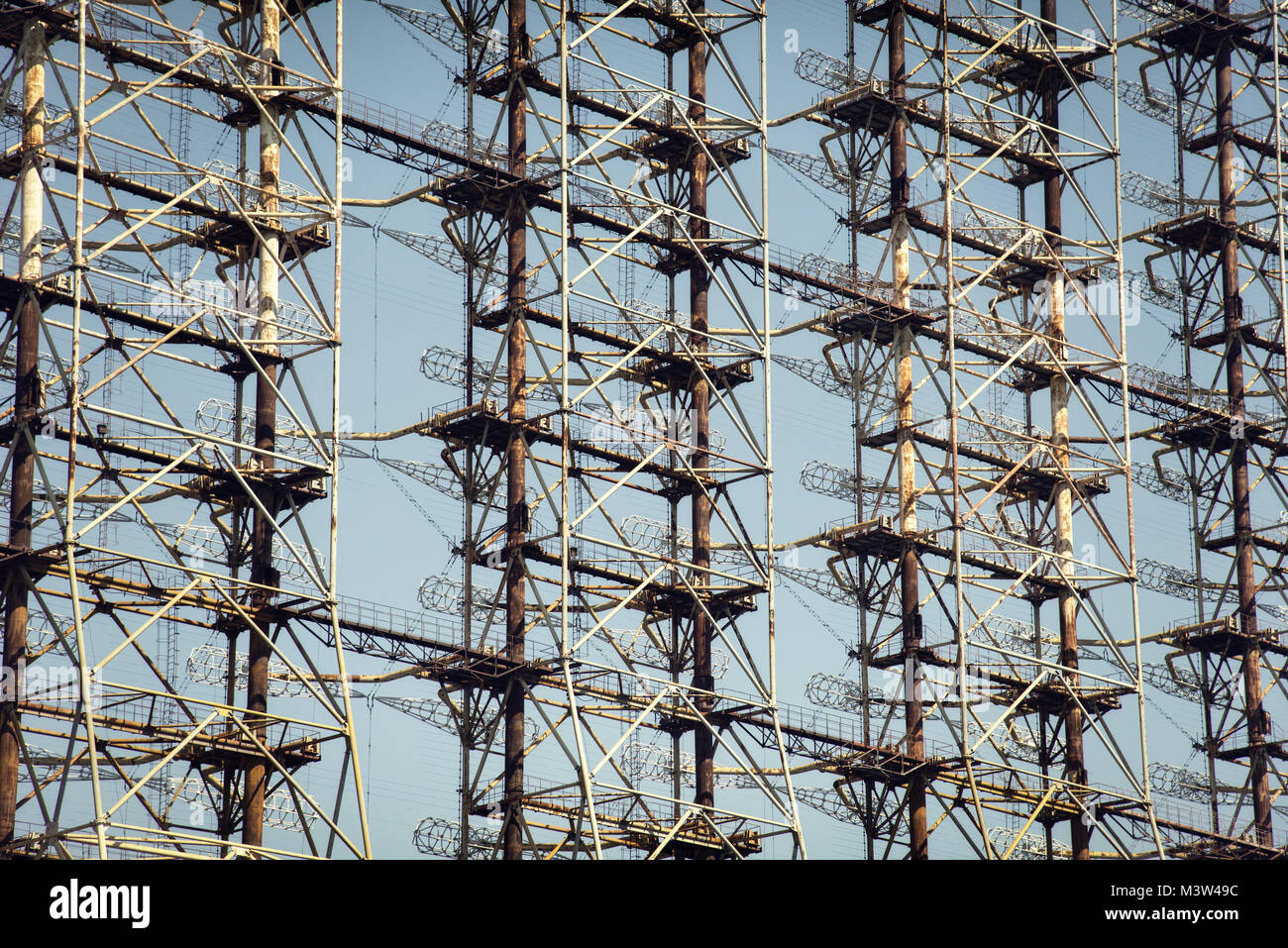 Chernobyl Duga Radar taken in 2015 Stock Photo - Alamy