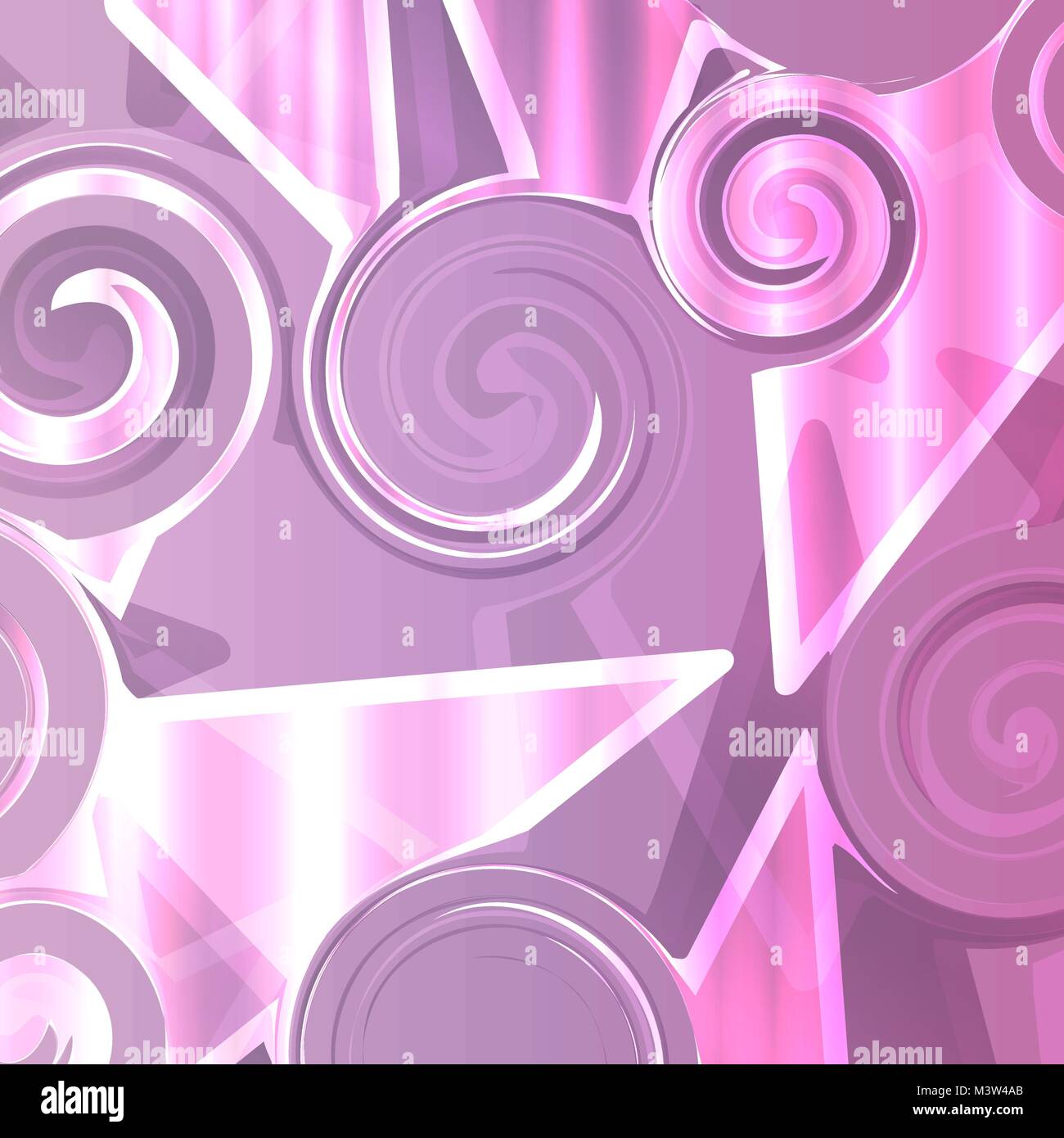 Purple spiral design hi-res stock photography and images - Alamy