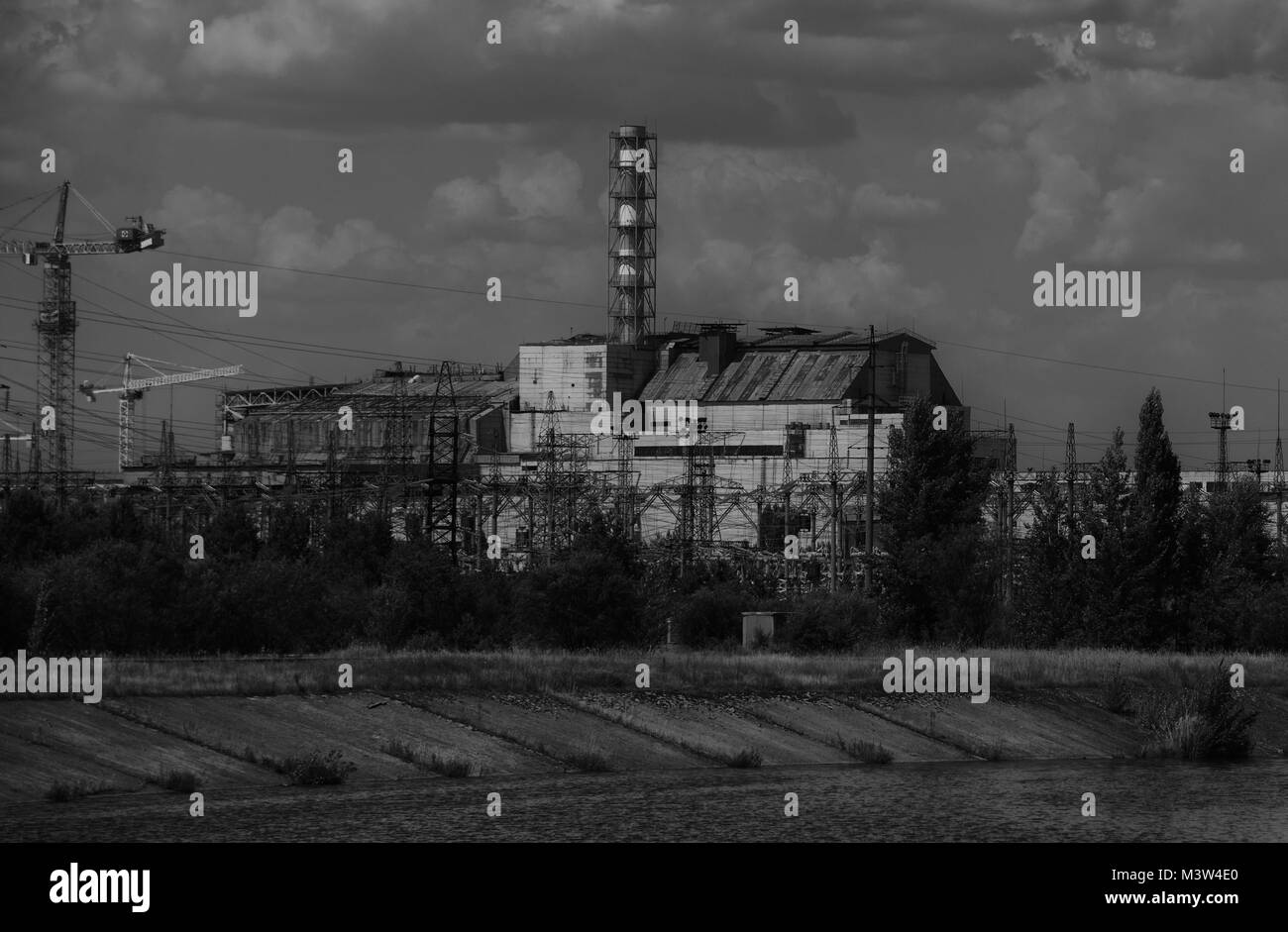 Pripyat ghost town in Black and White Stock Photos & Images - Alamy