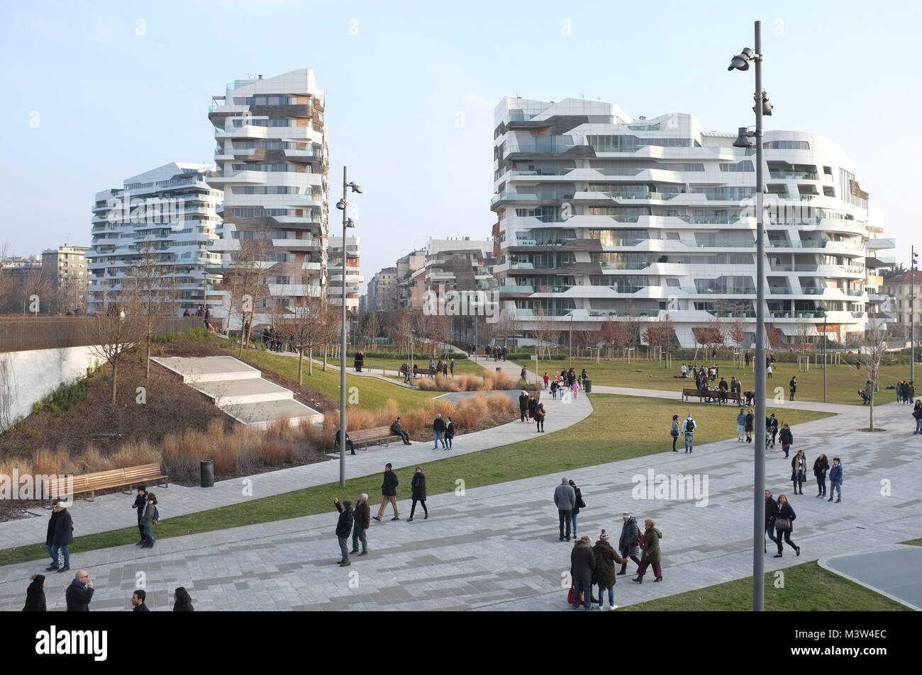 City Life, Milan Stock Photo - Alamy