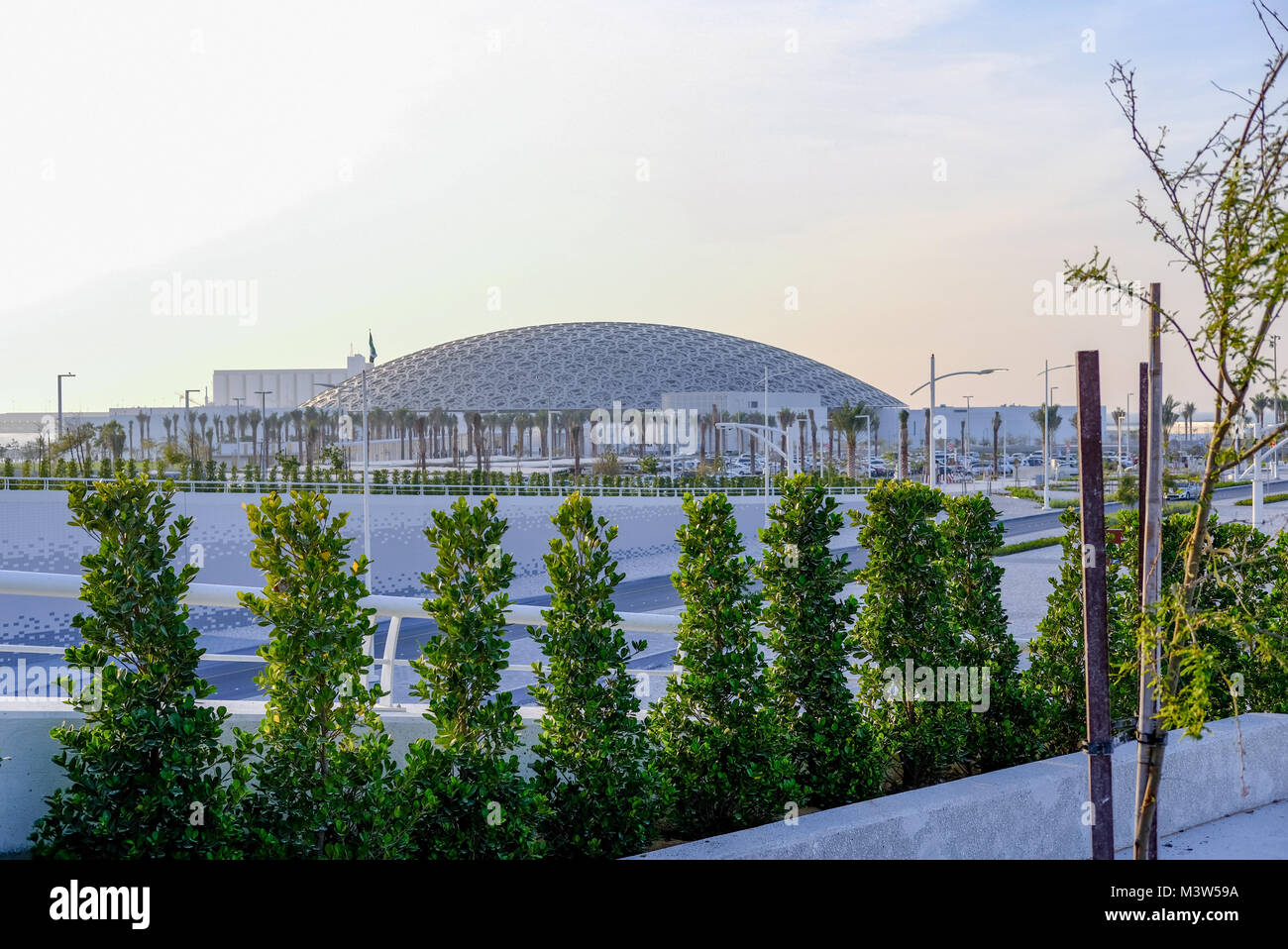 View of the Dome, Louvre Abu Dhabi Museum, Cultural District Abu Dhabi ...