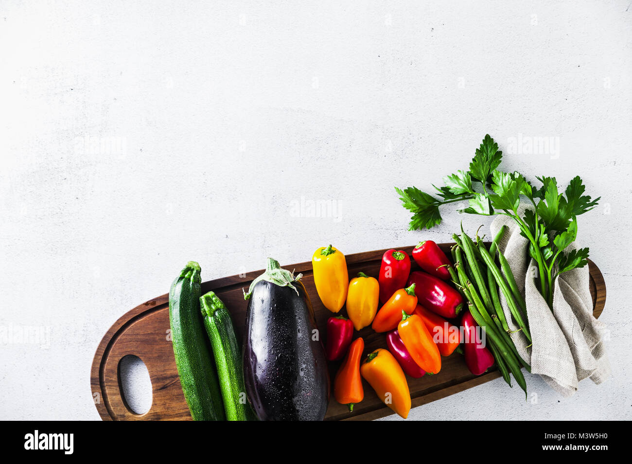 Organic food background. Food photography different fruits and ...