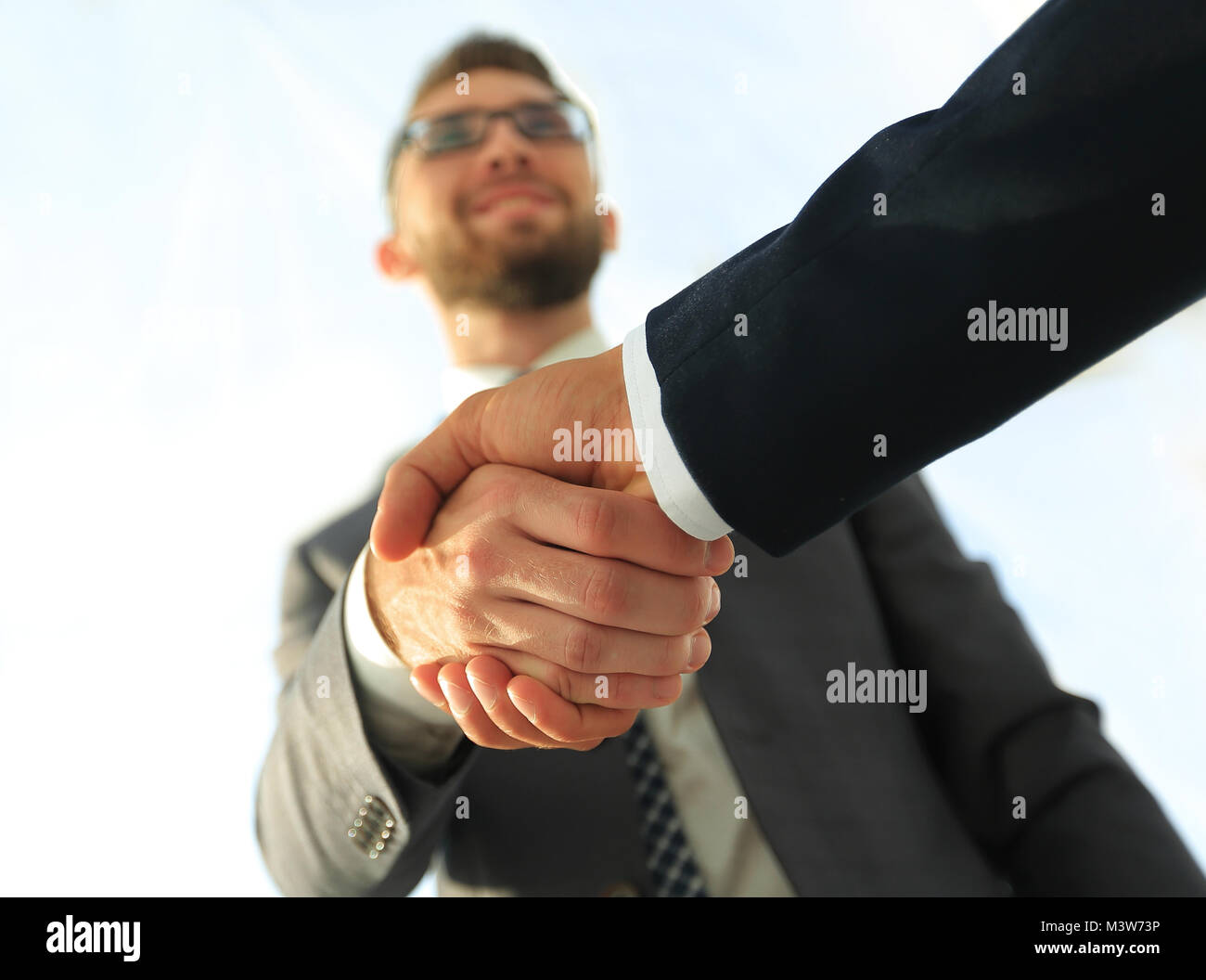 Effective negotiation with client. Business concept photo Stock Photo ...