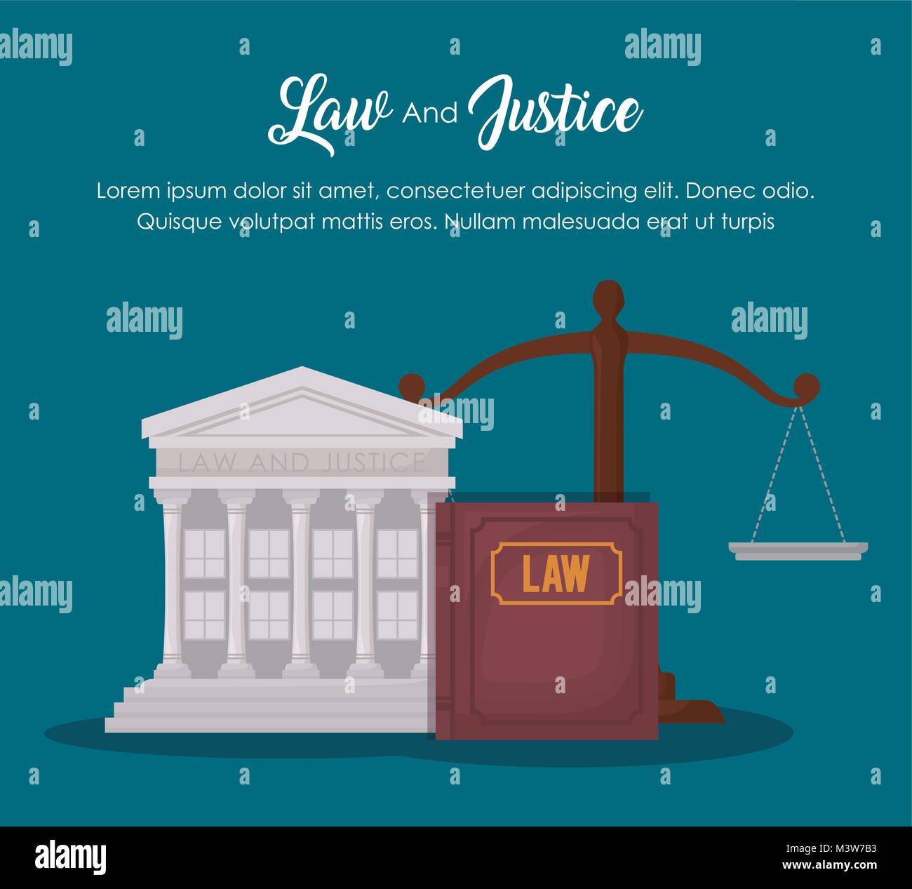 Law and justice design Stock Vector Image & Art - Alamy