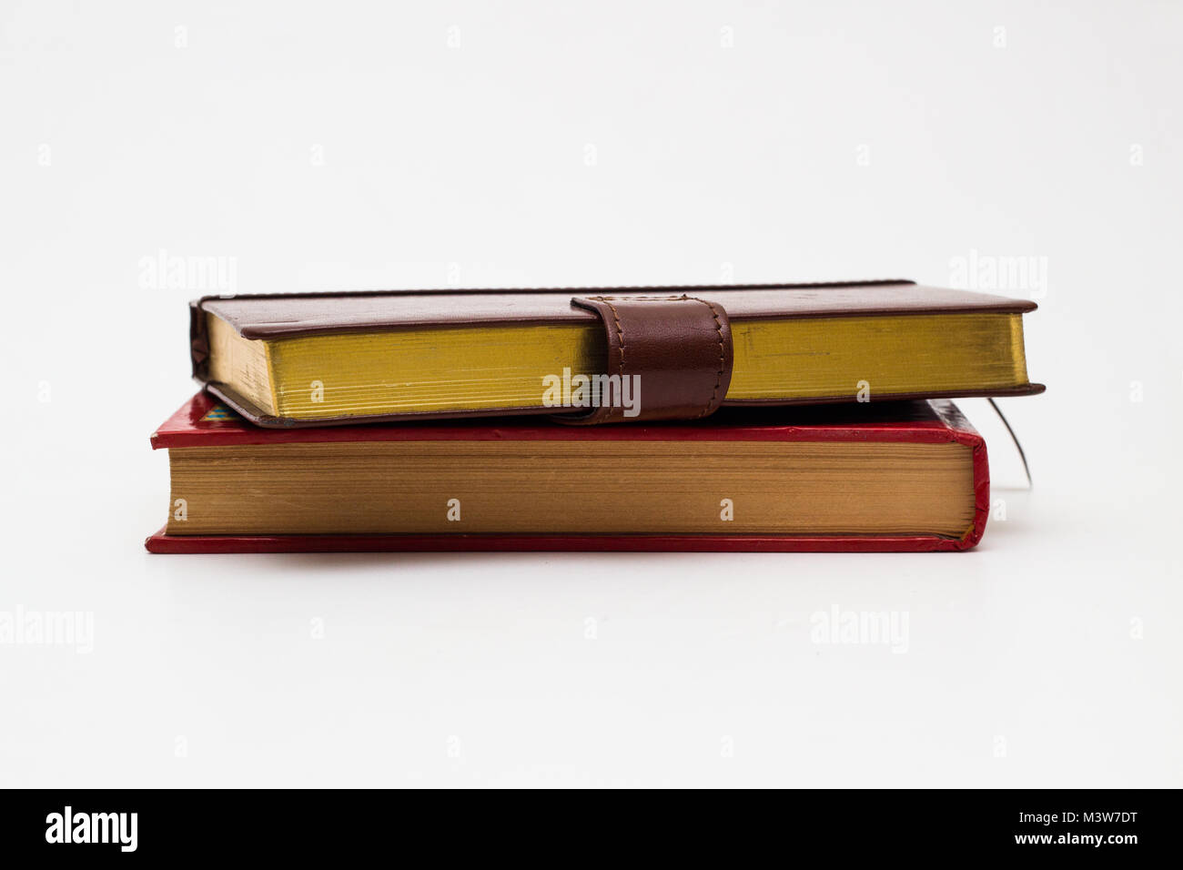 two books on white background Stock Photo - Alamy