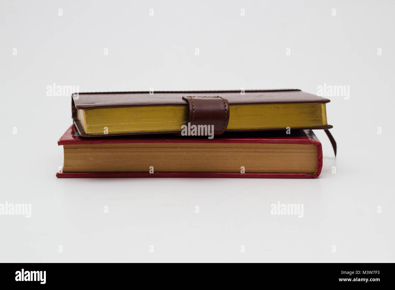 two books on white background Stock Photo - Alamy