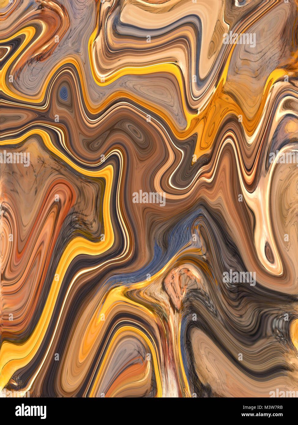 Juicy color mix painting with marbling. Marble texture. Paint splash ...