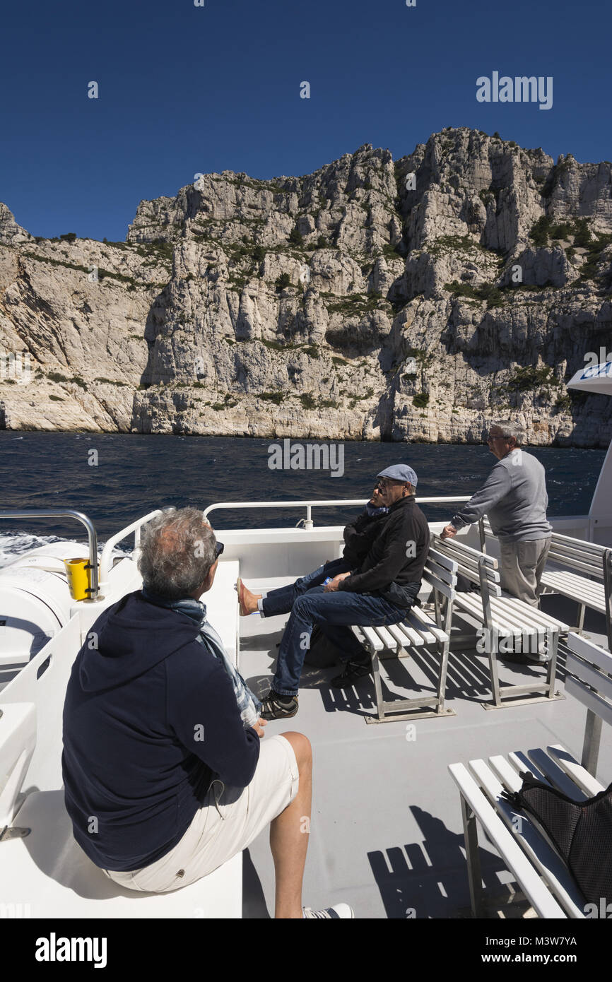 France, Côte d'Azur, Cassis, Calanques boat trip Stock Photo - Alamy