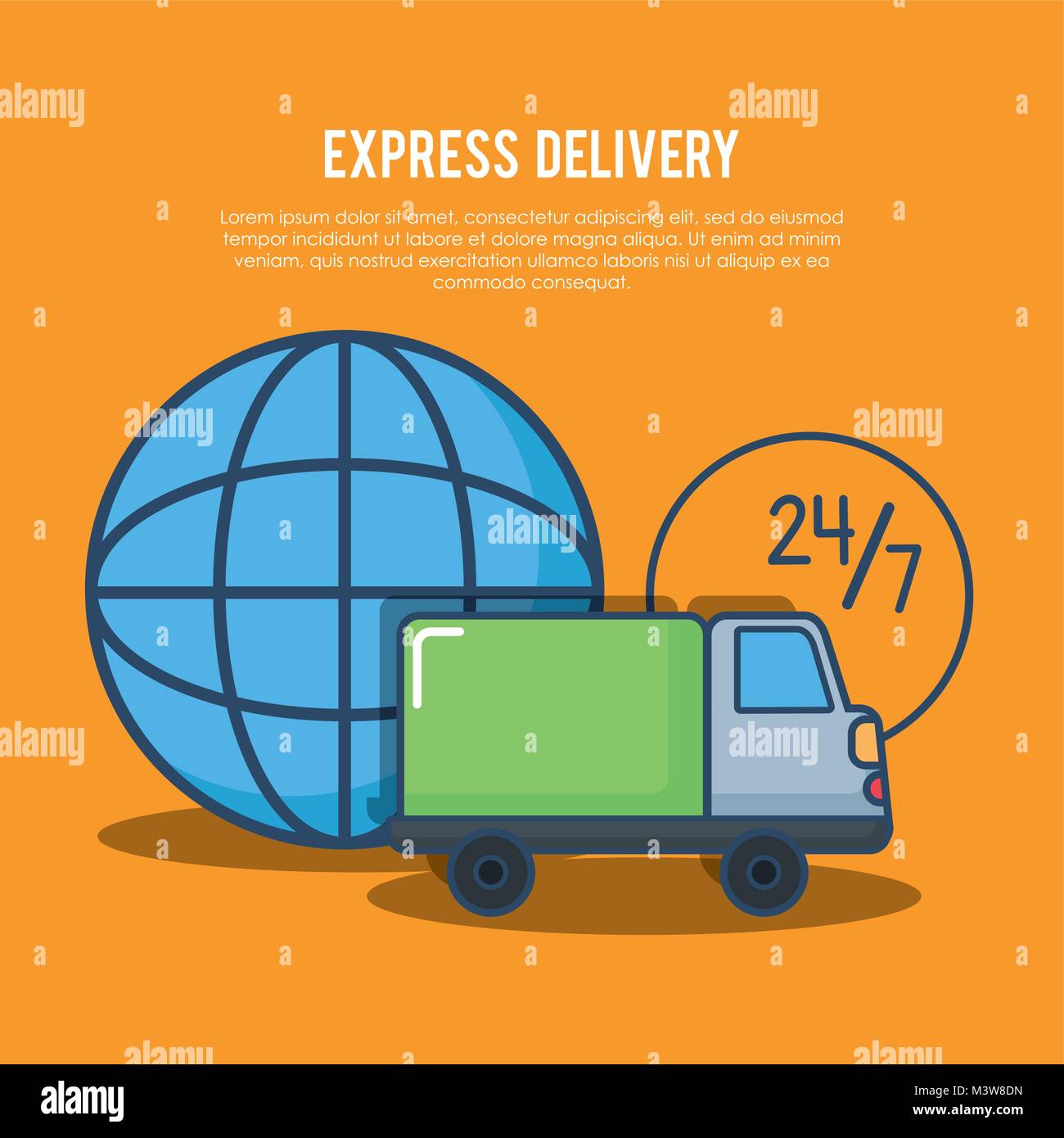 Express delivery design Stock Vector Image & Art - Alamy