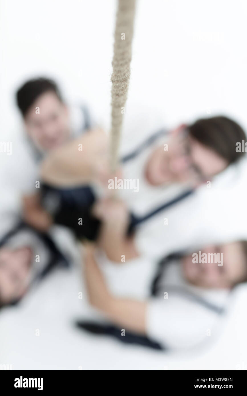 background image is a group of workers rising up Stock Photo - Alamy