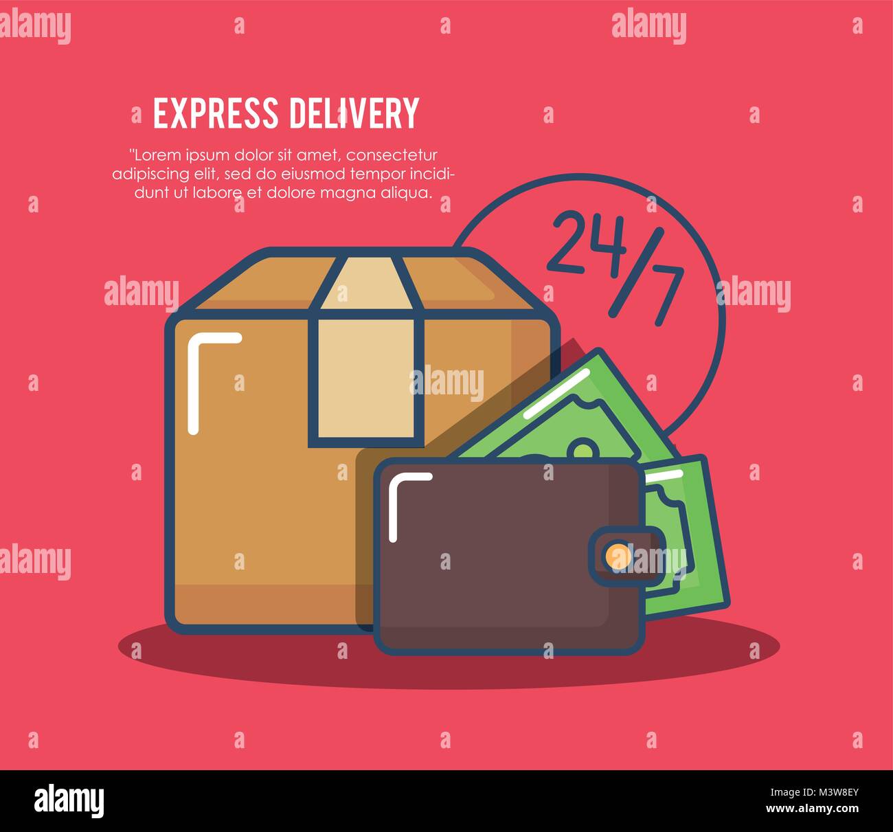 Express delivery design Stock Vector Image & Art - Alamy