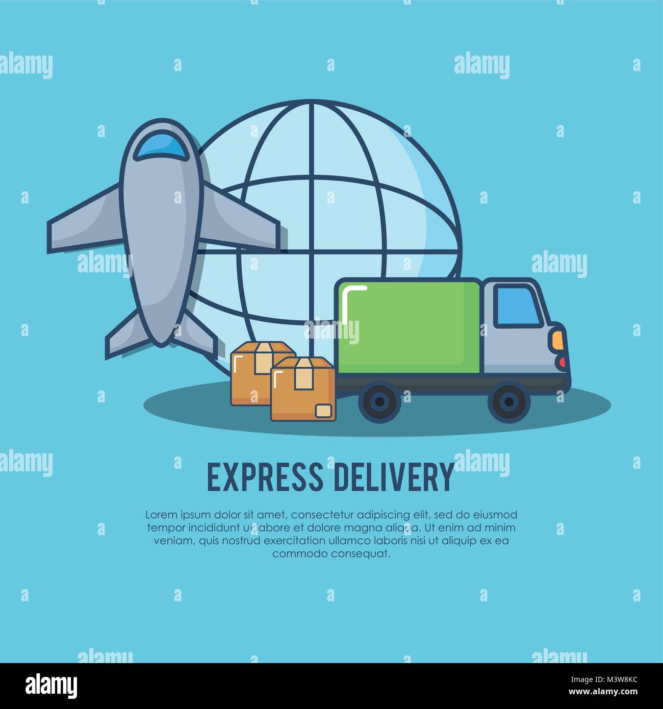 Express delivery design Stock Vector Image & Art - Alamy