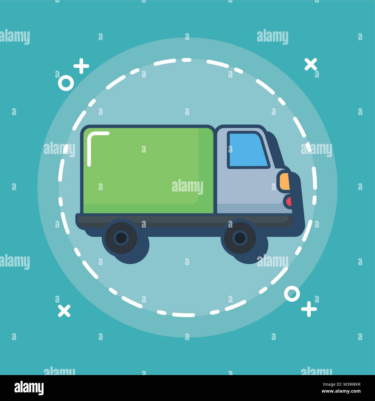 Cargo truck icon image Stock Vector Image & Art - Alamy