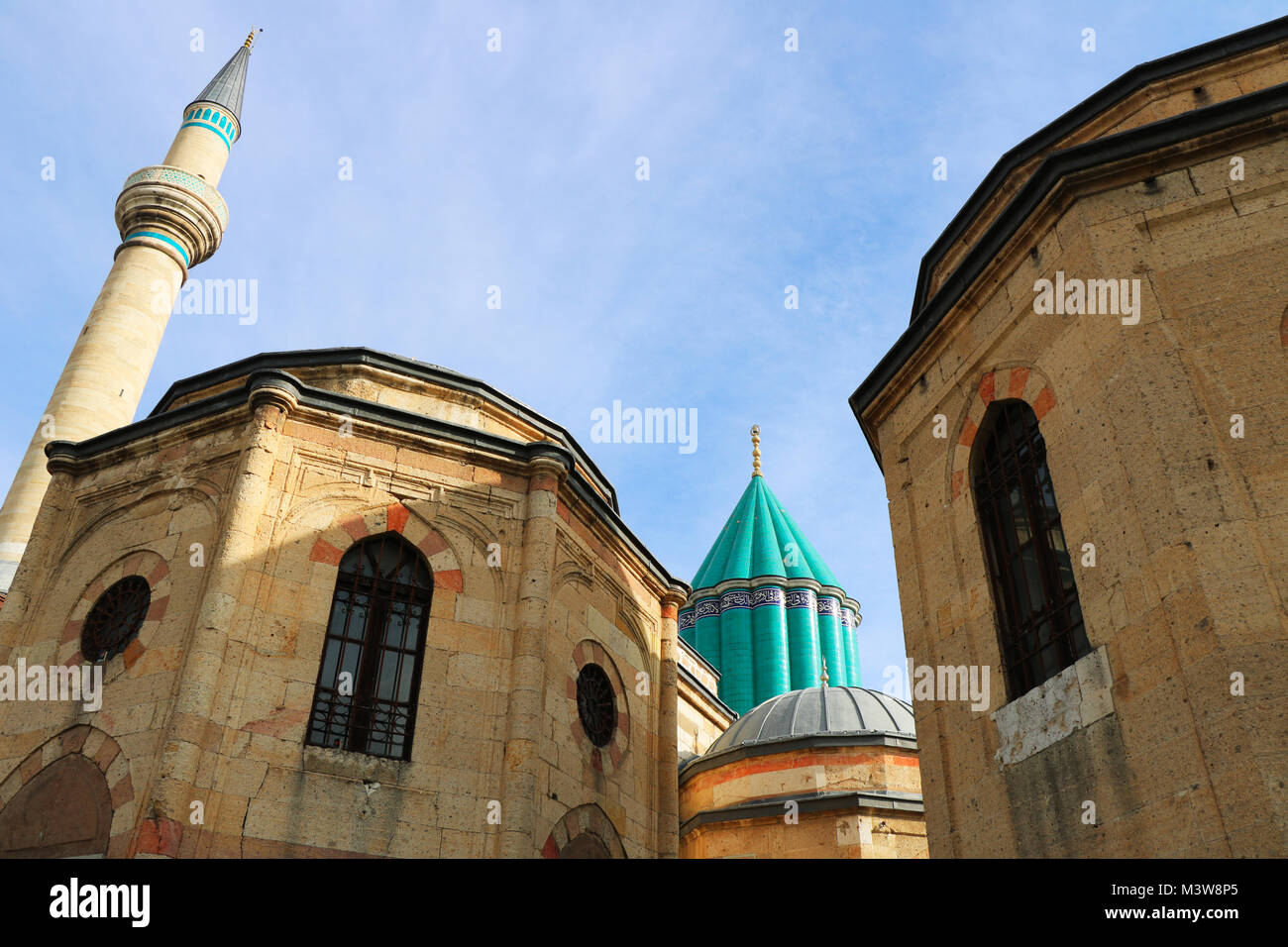 Rumi aka Mevlana Tomb and Museum , Konya ,Turkey Stock Photo - Alamy