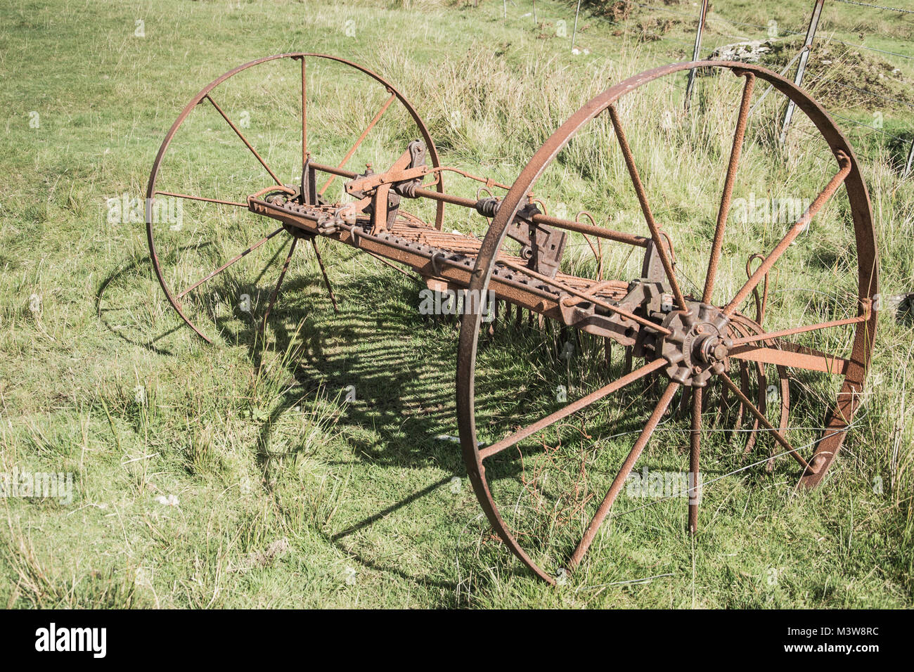 Rustic Agricultural Machinery Stock Photo - Alamy