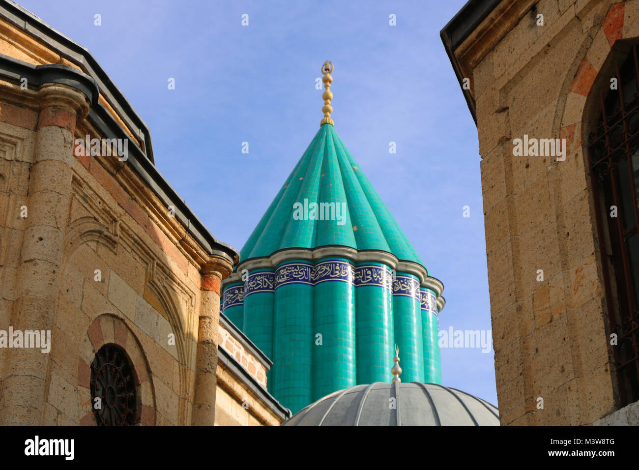 Rumi aka Mevlana Tomb and Museum , Konya ,Turkey Stock Photo - Alamy