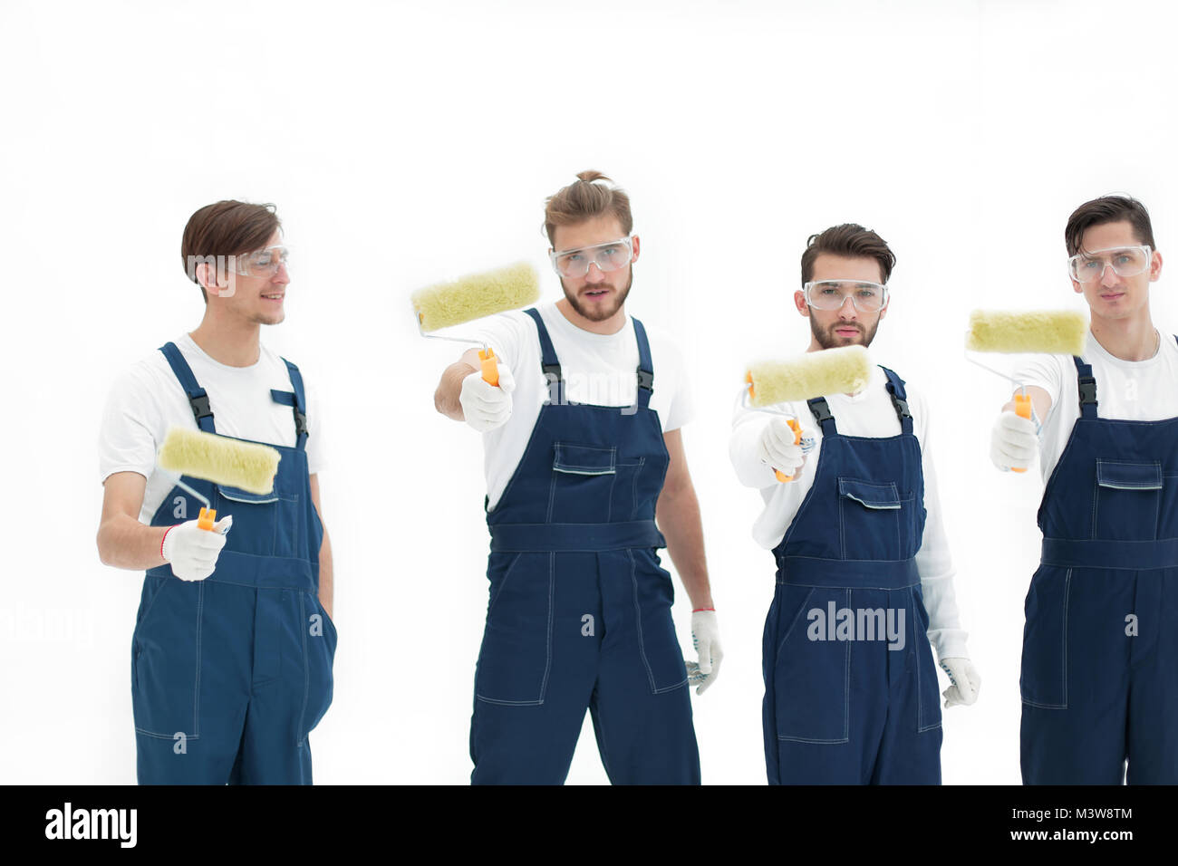 Painter team hi-res stock photography and images - Alamy