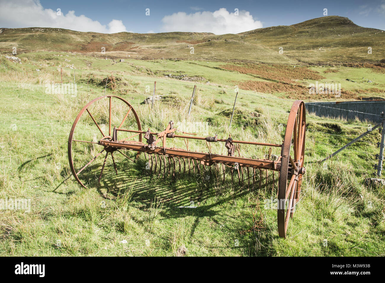 Vintage Rusty Agricultural Machinery Equipment High Resolution Stock ...