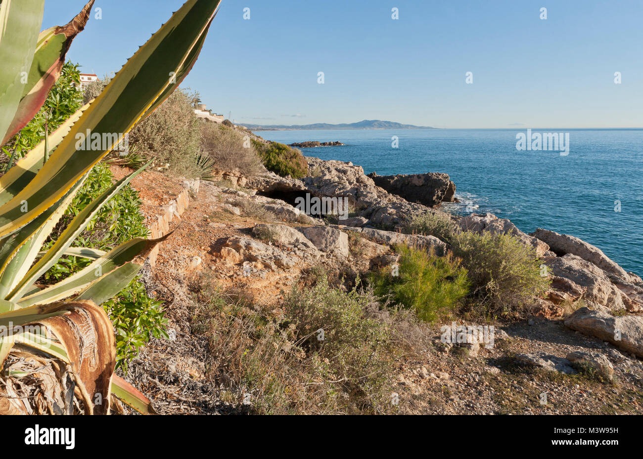 At the coast of Oropesa del Mar, Spain Stock Photo - Alamy