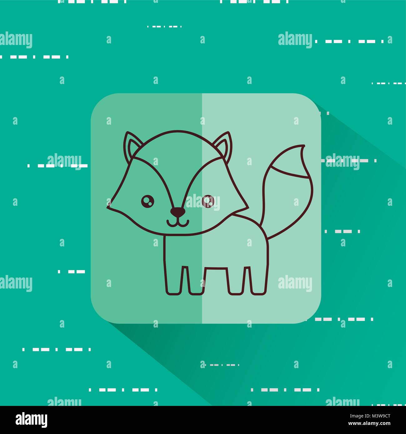 cute fox icon Stock Vector Image & Art - Alamy