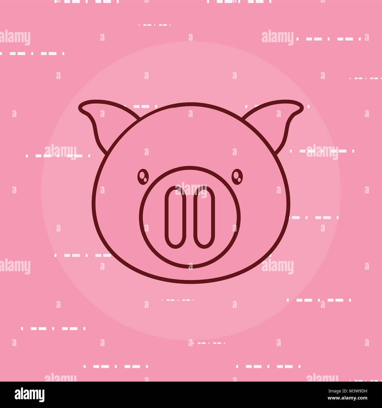 cute pig icon image Stock Vector Image & Art - Alamy