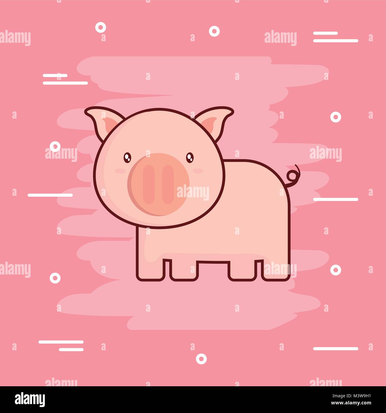 cute pig icon image Stock Vector Image & Art - Alamy